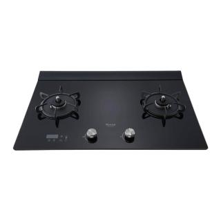 【林內】RB-A2760G(B) 緻溫系列 檯面式緻溫玻璃雙口爐 (含標準安裝) RBA2760G