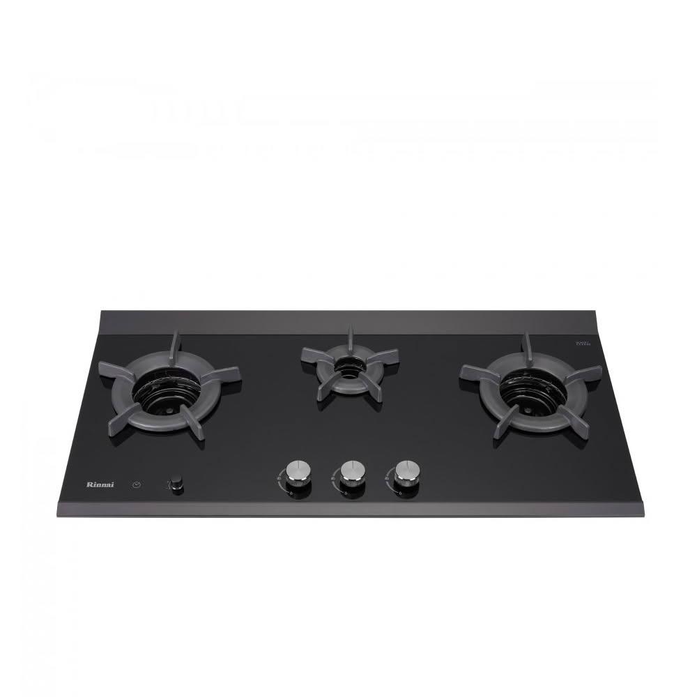 【林內】檯面爐內焰爐三口爐瓦斯爐天然氣RB-3CGT-TR_NG1 基本安裝