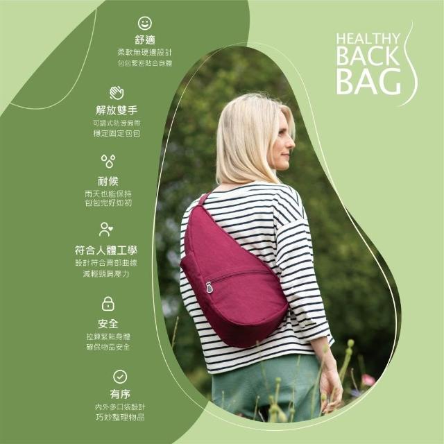 【HEALTHY BACK BAG】官方直營-季節限定 SEASONALS SLING 斜背包-方格橘 男包 女包 側背包 斜背包