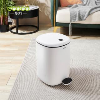 【ecoco】ecoco ECOCO意可可大號腳踏式垃圾桶 踩踏垃圾桶 帶蓋垃圾桶 自動打包 掀蓋垃圾筒 開蓋垃圾桶 緩降靜音 大容量垃圾桶