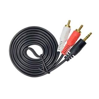 I-WIZ 彰唯 3.5mm公轉2RCA公音訊線1.5M 一般影音訊號線