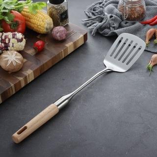 【Easygoo 輕鬆】奕廚木柄#304-平鏟