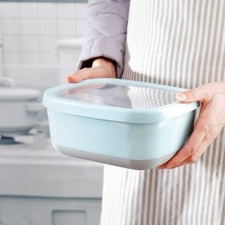 【Easygoo 輕鬆】304不鏽鋼長方保鮮盒(2100ML)