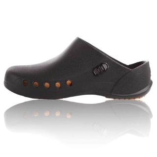 『STICO』NEC-02H-BK 黑 (科技防滑透氣工作鞋 廚師鞋 防油 防滑 耐磨 耐酸 耐鹼)