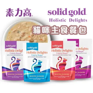 【Solid gold 素力高】貓咪主食餐包/85g 全齡貓適用 貓咪餐包 貓主食餐包 貓主食罐 貓罐 罐頭 罐罐 貓餐包
