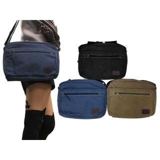 【SNOW.bagshop】斜背包中容量防水帆布二主袋+外袋共五層