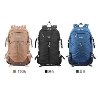 【SNOW.bagshop】後背包大容量主袋+外袋共五層35L弓形背幅防水尼龍布