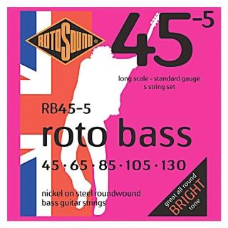 【Rotosound】Roto Bass 45-130 英製電貝斯弦 RB45-5