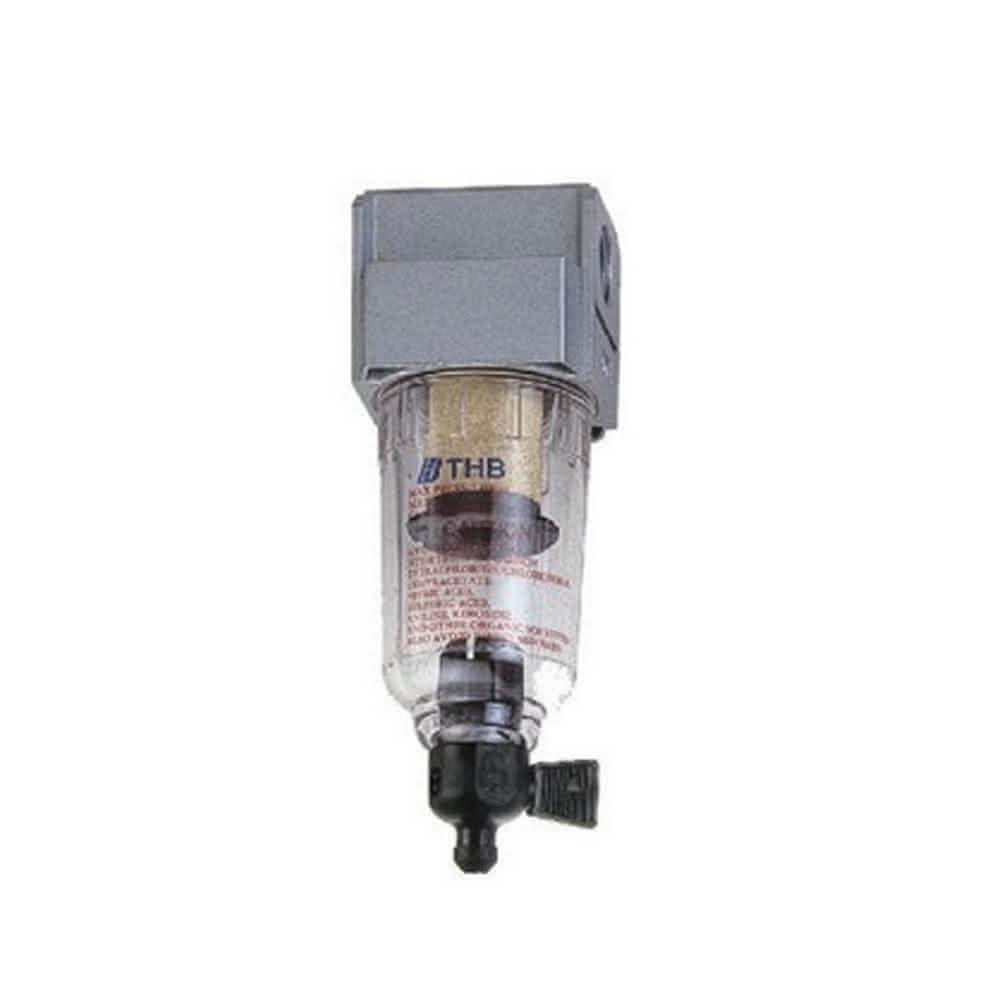 ＊中崙五金 附發票 台灣製 THB F202 空壓機 濾水器 迷你濾水器 透明瓶可拆開清洗