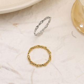 【KEDDY】編織戒指-k金戒指-細戒指-戒指-925純銀戒指-ins-可調節戒指-韓版-女生禮物