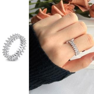 【KEDDY】歐美戒指-高級感-輕奢-小眾設計-925-純銀-鋯石-情侶戒指-情人節禮物-戒指女-指環-飾品-排戒-食指戒