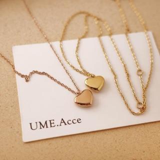 【UME.Acce】心若明鏡 項鍊 | 鈦鋼項鍊/洗澡可戴/鎖骨鏈/頸鍊/短項鍊
