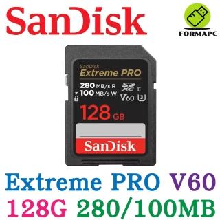 Extreme PRO SDXC UHS-II 記憶卡 128G 128GB 280MB/s V60 4K U3 SD 專業攝影 相機記憶卡