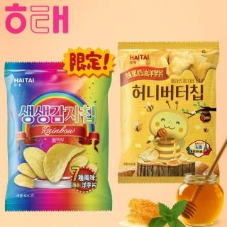 【CHARA 微百貨】韓國 海太 Calbee 蜂蜜 奶油 洋芋片 60g