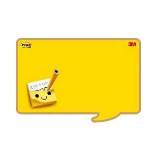 【3M】3M Post-it利貼 可再貼笑臉 備忘板/佈告欄/留言板558L-C380公釐 x 250公釐 墊腳石購物網
