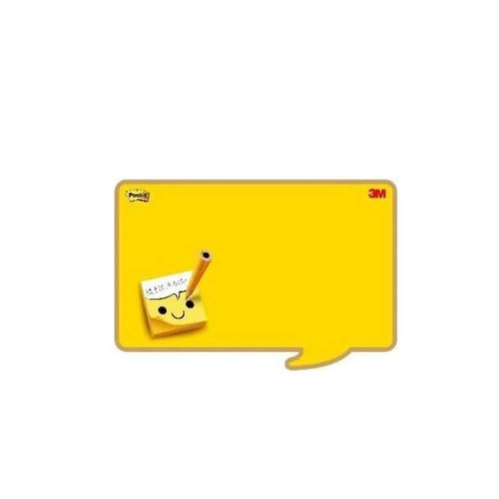 【3M】3M Post-it利貼 可再貼笑臉 備忘板/佈告欄/留言板558L-C380公釐 x 250公釐 墊腳石購物網