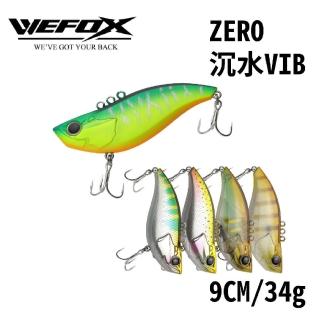 【RONIN 獵漁人】Wefox ZERO 沉水顫泳VIB 9cm/34g(顫泳 白帶 尖梭 海鱸 岸拋 路亞 假餌)