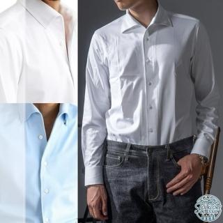 現貨 Folklore Classic 雙色 義式拿坡里復古抗皺免燙(混紡一片領襯衫)