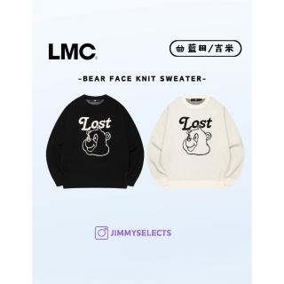 【LMC】藍田吉米 - 韓國代購 LMC BEAR FACE KNIT SWEATER 針織 衛衣 長袖 JAN