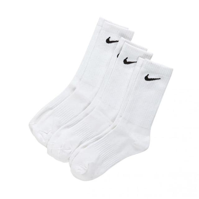 【NIKE 耐吉】NIKE EVERYDAY LIGHTWEIGHT SOCK 長襪黑白 SX7676-010 SX7676-100