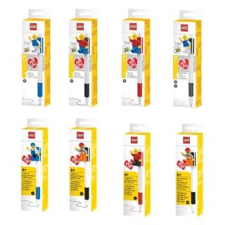 【LEGO 樂高】高雄天利鄭姐｜LEGO樂高文具 樂高積木原子筆(附人偶) 藍色LGL-52600/黑色LGL-52601/紅色LGL-52602/自動鉛筆LGL-52603