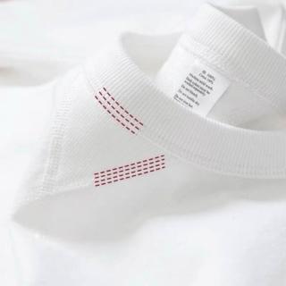 領部三角補強合身版我只賣不透的白T短袖265g重磅倒三角 T恤 素t 不透 特別 修身(不透 白t)