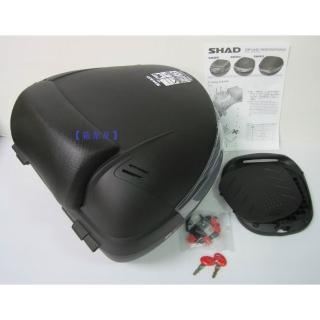 ((新北新莊箱架屋)) SHAD SH-33 SH33 33L 後箱 置物箱 漢堡箱 + 靠背(靠背代安裝-雙重防水) + 後架 ...