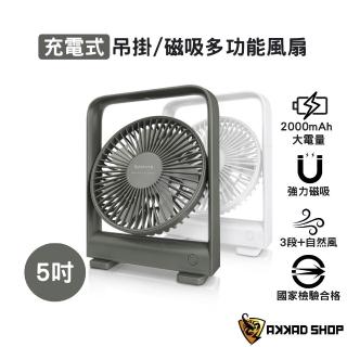 【RONEVER】PG038 磁吸超薄桌面風扇 手持風扇 露營風扇 BSMI檢驗合格 產品責任險