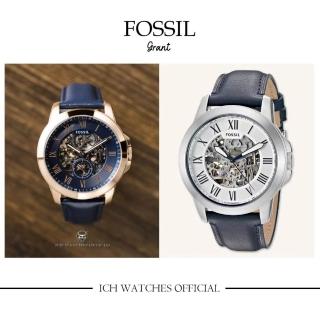 【FOSSIL】ICHco 實體門市 美國FOSSIL 羅馬時標 GrantFS系列鏤空機械錶-ME3052/ME3053/M