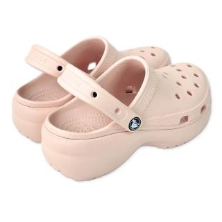 【Crocs】CROCS 女鞋 雲朵 涼拖鞋 厚底 經典 厚底克駱格 206750-6UR