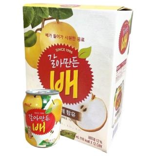 【HAITAI 海太】韓國 水梨汁 (整盒12入*238ml)