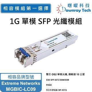 【Dawnray】Extreme Networks MGBIC-LC09 相容 光纖收發模組 SFP模組 光纖模組