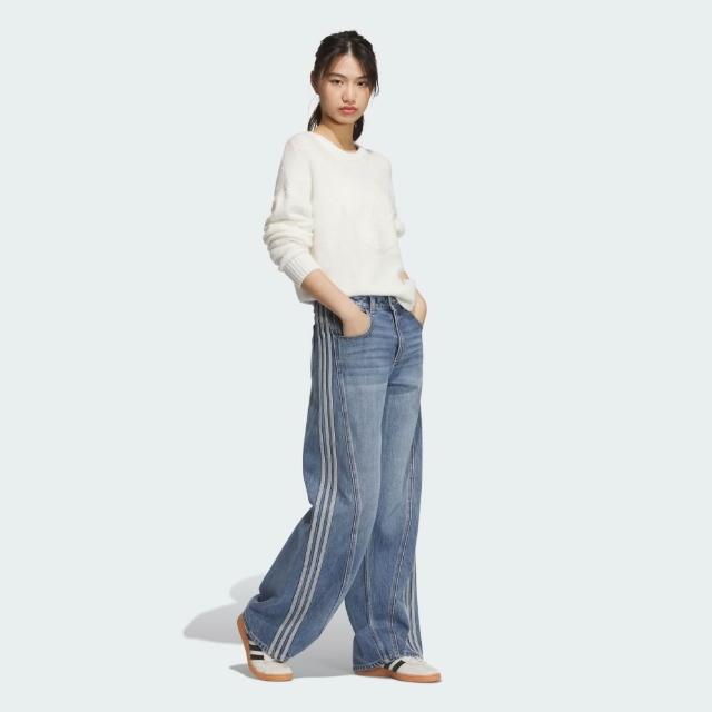 【adidas 愛迪達】[Siou's]Adidas ADILENIUM SEASON 3 丹寧藍 牛仔褲 香蕉褲彎刀褲 JN0726