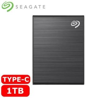 【SEAGATE 希捷】Seagate希捷 One Touch SSD 1TB 極夜黑 (STKG1000400)