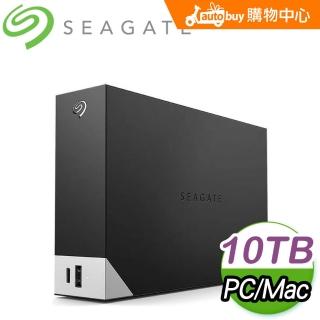 【SEAGATE 希捷】One Touch Hub 10TB 3.5吋外接硬碟 STLC10000400