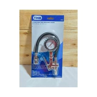 勁力空壓機械五金 台製 THB B50 B5000 三用胎壓量錶 三用途打氣胎壓錶空氣槍加厚設計可承受高壓力使用
