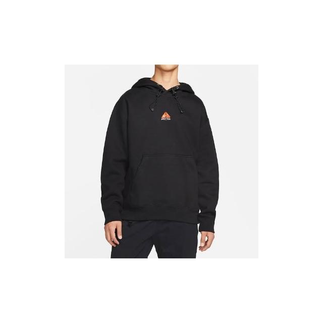 【NIKE 耐吉】NIKE ACG THERMA-FIT 帽T DH3088-010 刺繡 復古LOGO 刷毛 重磅 男