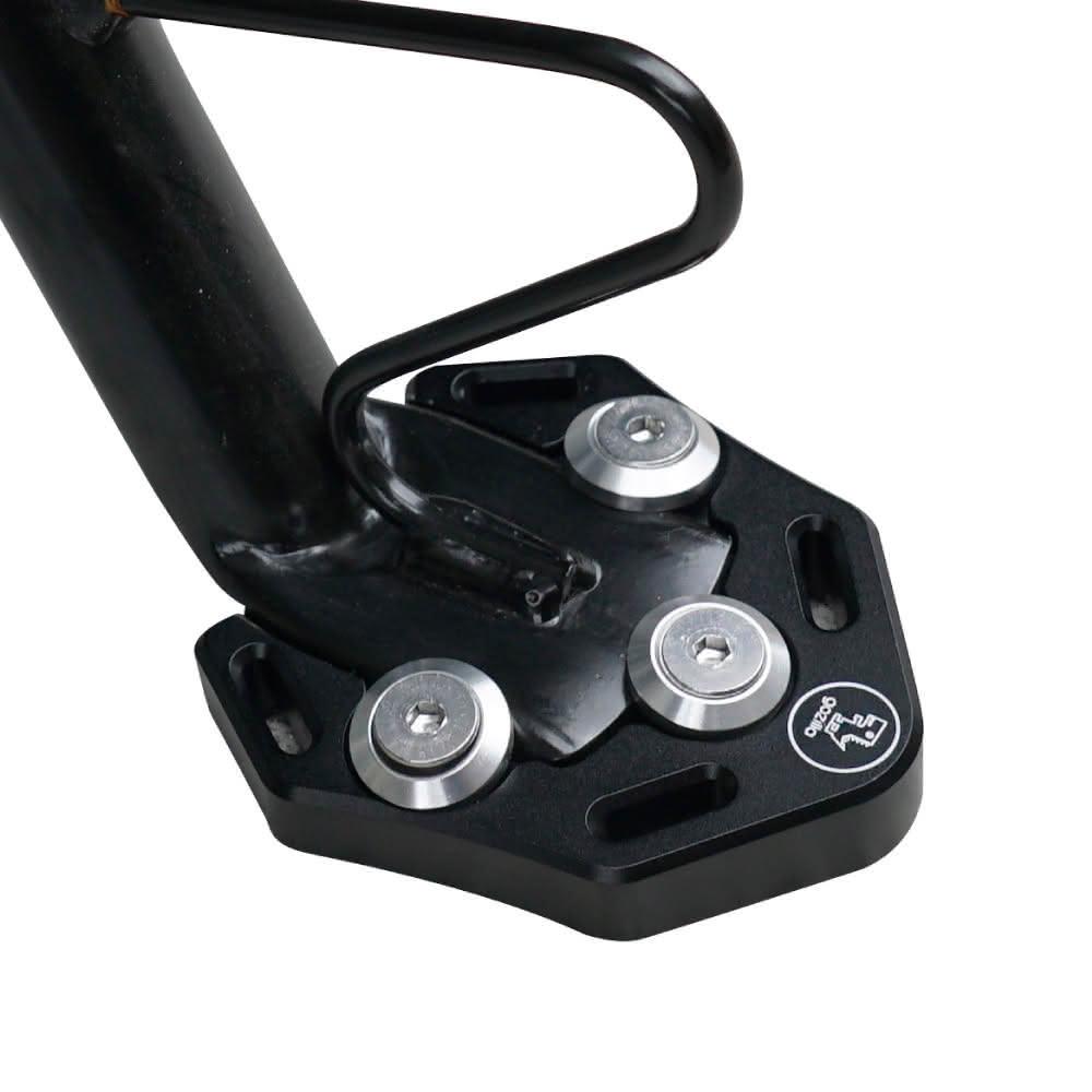 【XILLA】SYM MMBCU/DRG 適用 鋁合金側柱加大底座 增厚底座(側柱停車超穩固)