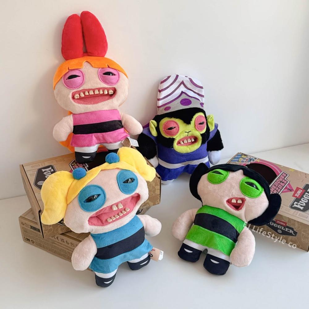 【FUGGLER】FUGGLER x THE POWERPUFF GIRLS 牙齒怪 放克牙寶 飛天小女警 聯名系列 玩偶